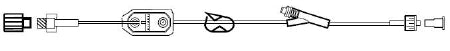 BD IV Extension Set Needle-Free Port 19 Inch Tubing With Filter Steril ...