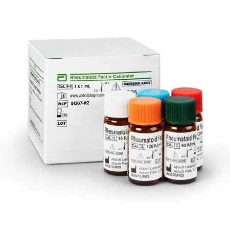 Abbott Calibrator Architect™ Rheumatoid Factor 5 X 1 mL - Each - 08G67 ...
